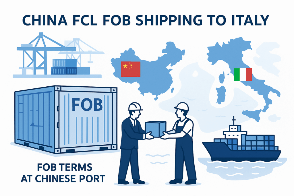 China FCL FOB Shipping to Italy: Cost, Time & Guide - Top China Freight